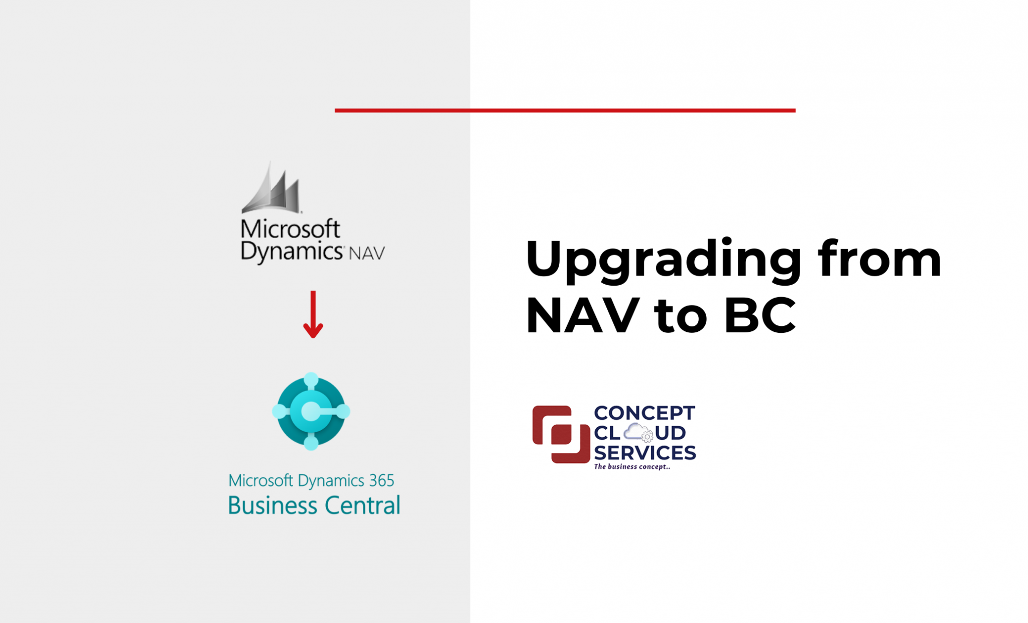 Upgraded NAV to BC - Concept-cloud